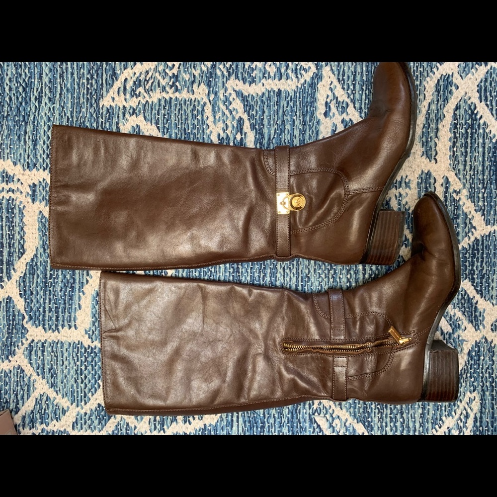 Michael Kors High Shin Length Boots - Gem
